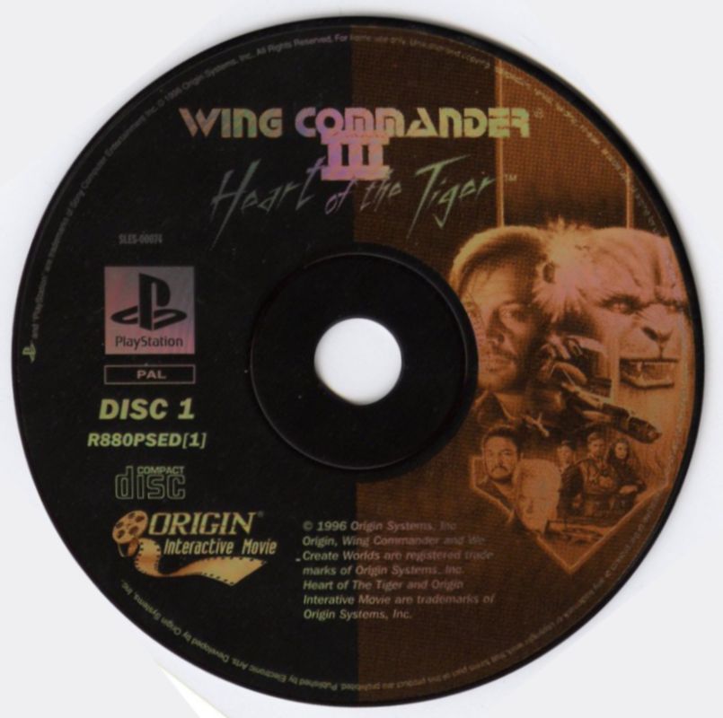 Wing Commander III: Heart of the Tiger cover or packaging material ...