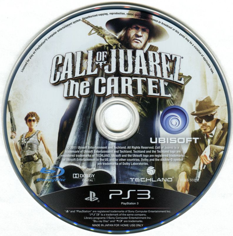 Call of Juarez: The Cartel cover or packaging material - MobyGames