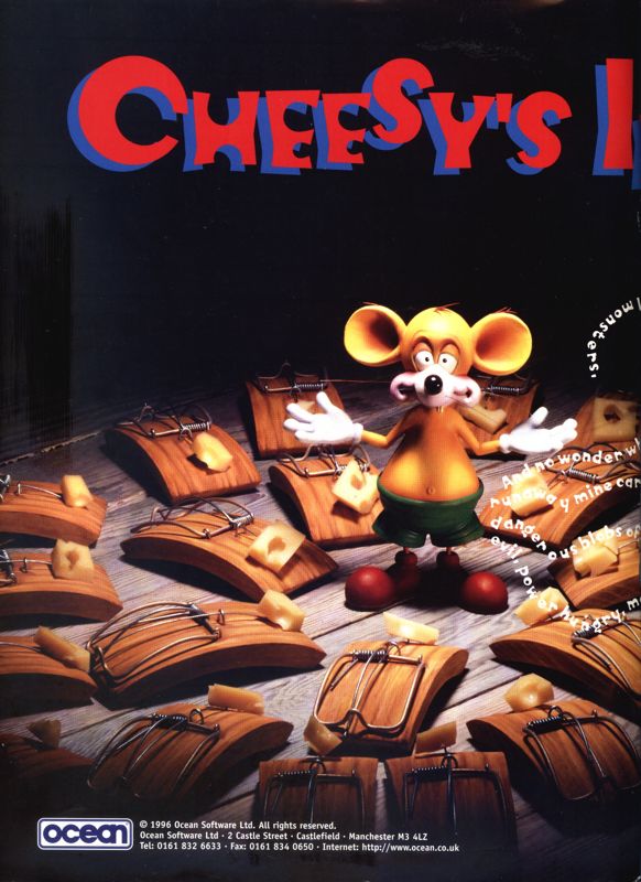 Cheesy cover or packaging material - MobyGames