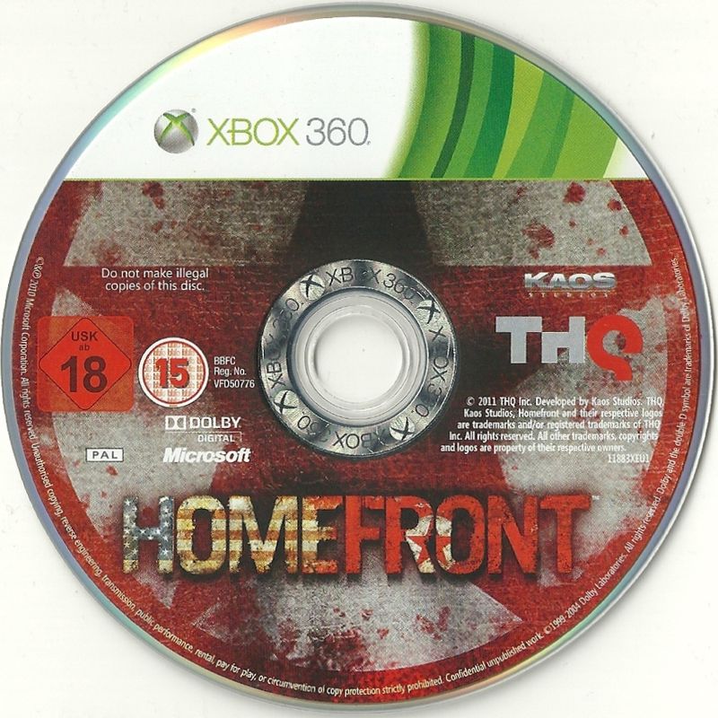 Homefront cover or packaging material - MobyGames