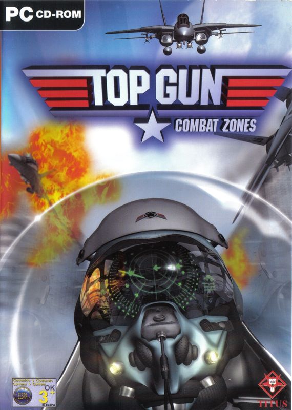 Top Gun: Combat Zones cover or packaging material - MobyGames