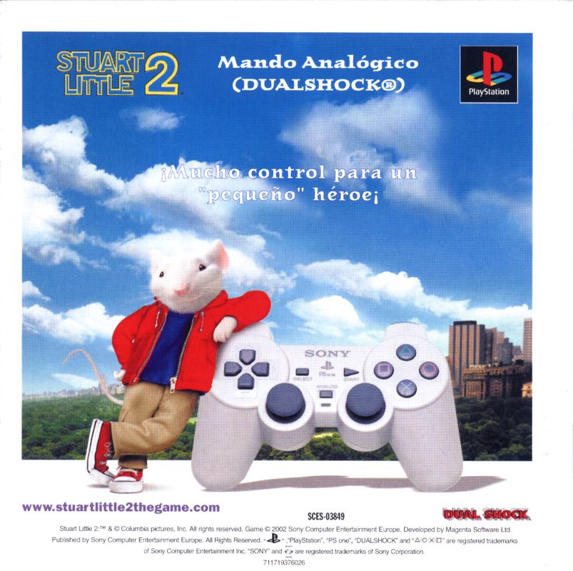 Stuart Little 2 cover or packaging material - MobyGames