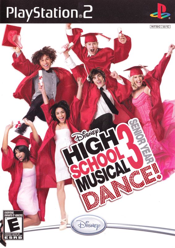 Disney High School Musical 3: Senior Year Dance! box covers - MobyGames
