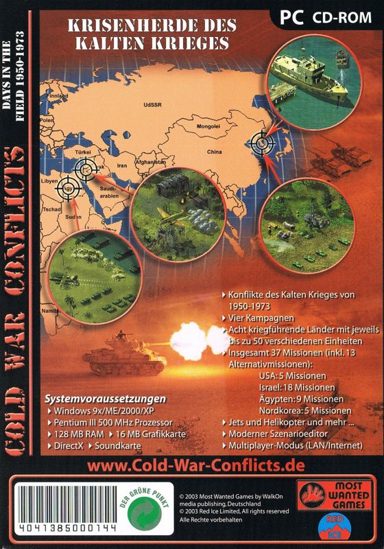 Cold War Conflicts cover or packaging material - MobyGames
