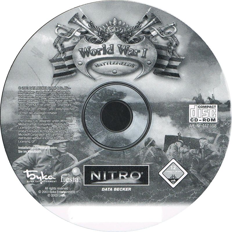 WWI: The Great War cover or packaging material - MobyGames