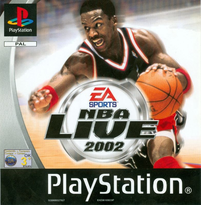 NBA Live 2002 cover or packaging material - MobyGames