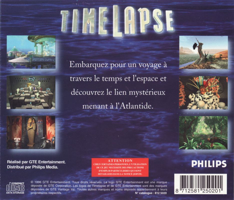 Timelapse cover or packaging material - MobyGames