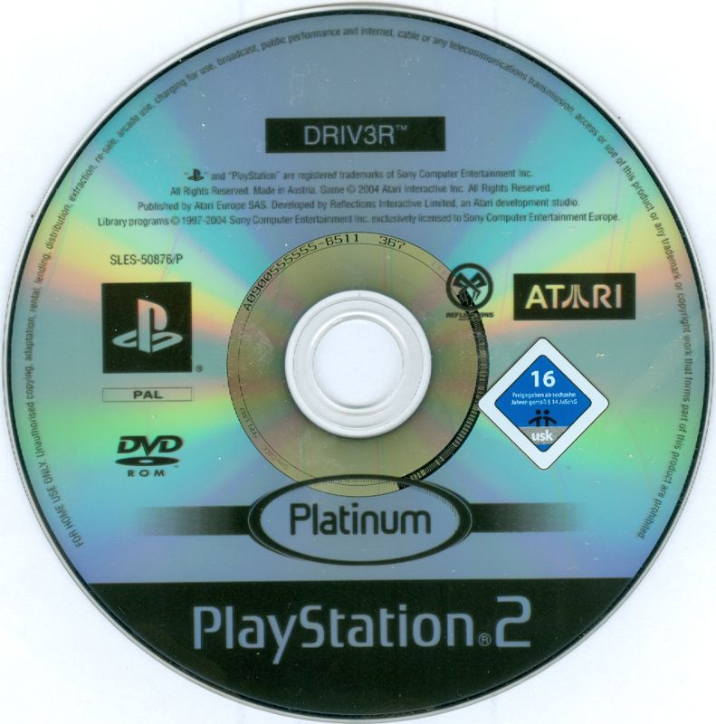 Driv3r cover or packaging material - MobyGames