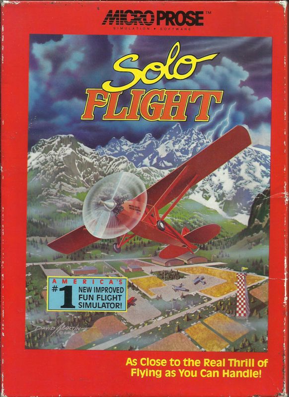 Solo Flight: 2nd Edition cover or packaging material - MobyGames