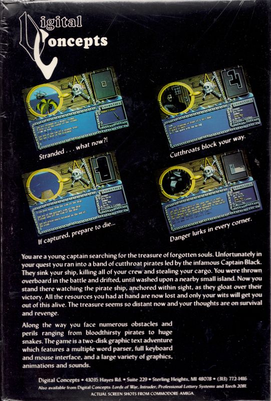 The Island of Lost Hope cover or packaging material - MobyGames