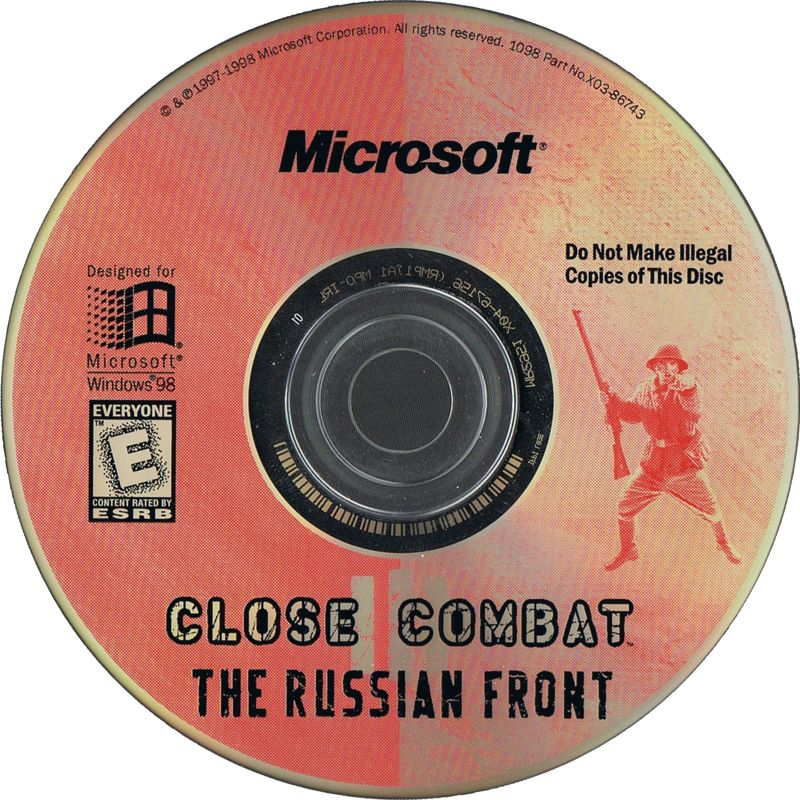 Close Combat III: The Russian Front cover or packaging material - MobyGames