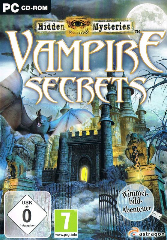 Hidden Mysteries: Vampire Secrets cover or packaging material - MobyGames