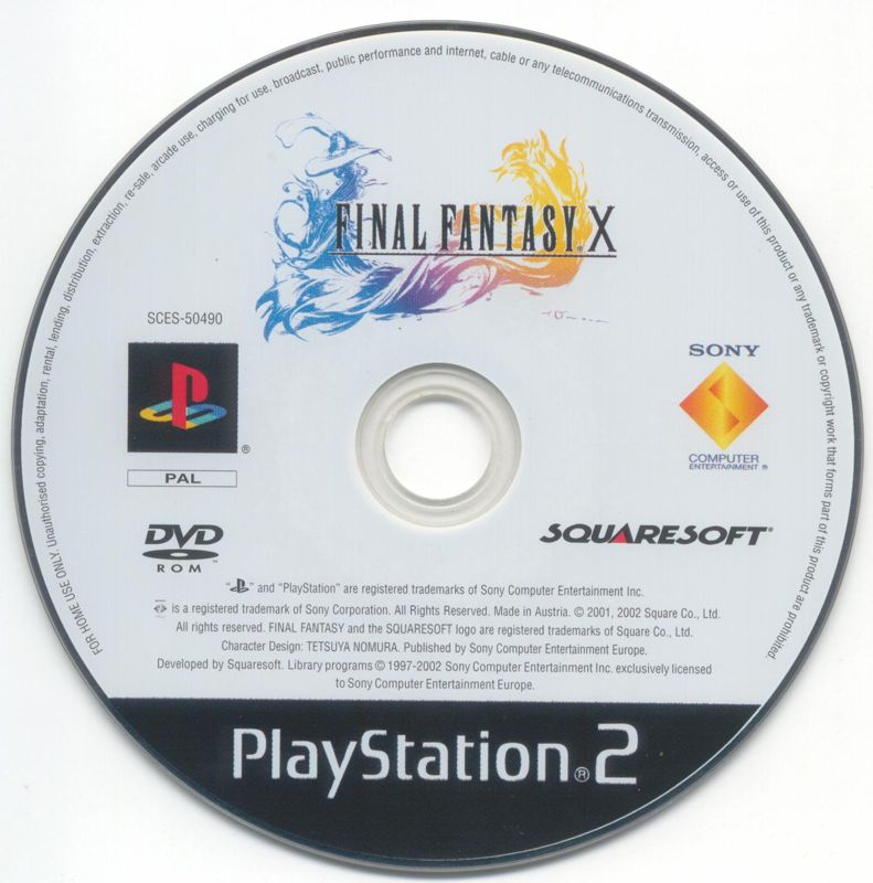 Final Fantasy X cover or packaging material - MobyGames