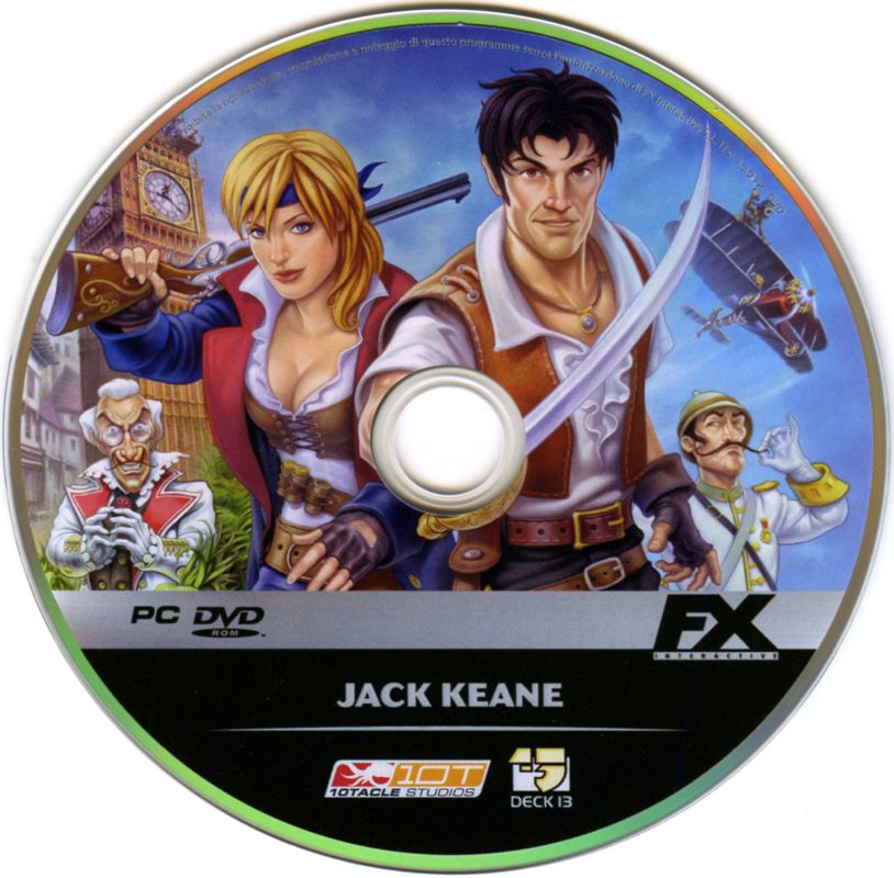 Jack Keane cover or packaging material - MobyGames