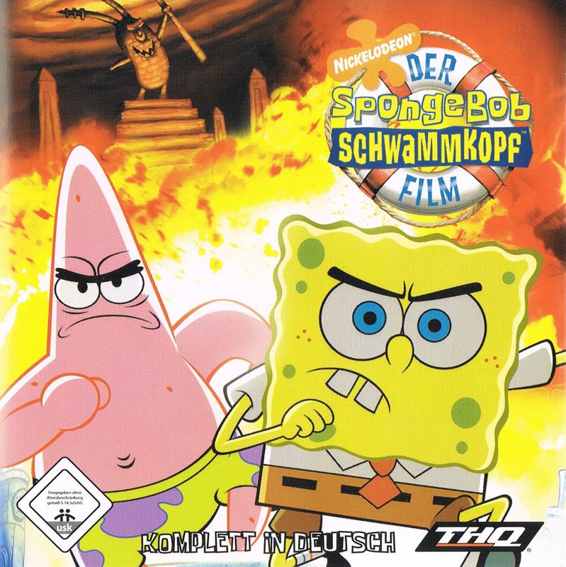 The SpongeBob SquarePants Movie cover or packaging material - MobyGames