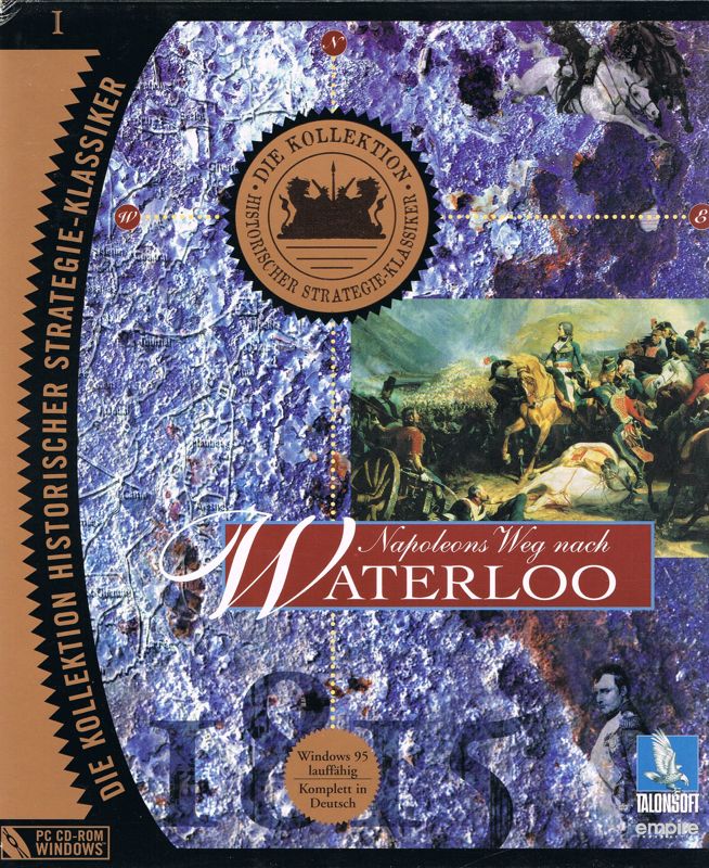 Battleground 8: Prelude to Waterloo cover or packaging material - MobyGames