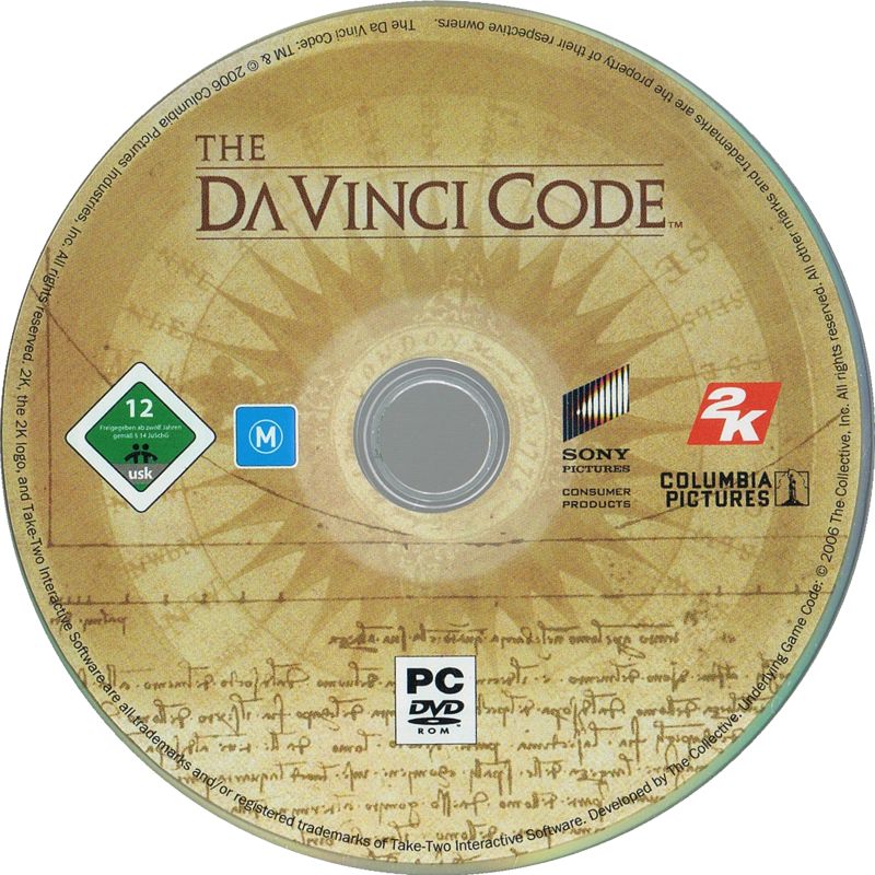 The Da Vinci Code cover or packaging material - MobyGames