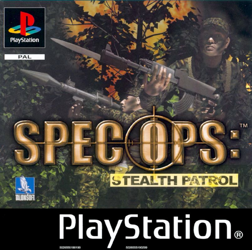 Spec Ops: Stealth Patrol cover or packaging material - MobyGames