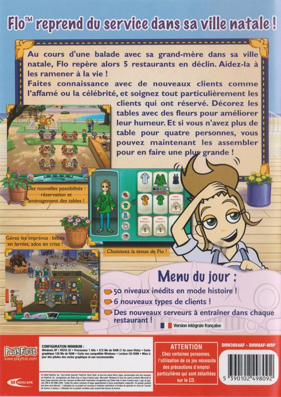 Diner Dash: Hometown Hero cover or packaging material - MobyGames