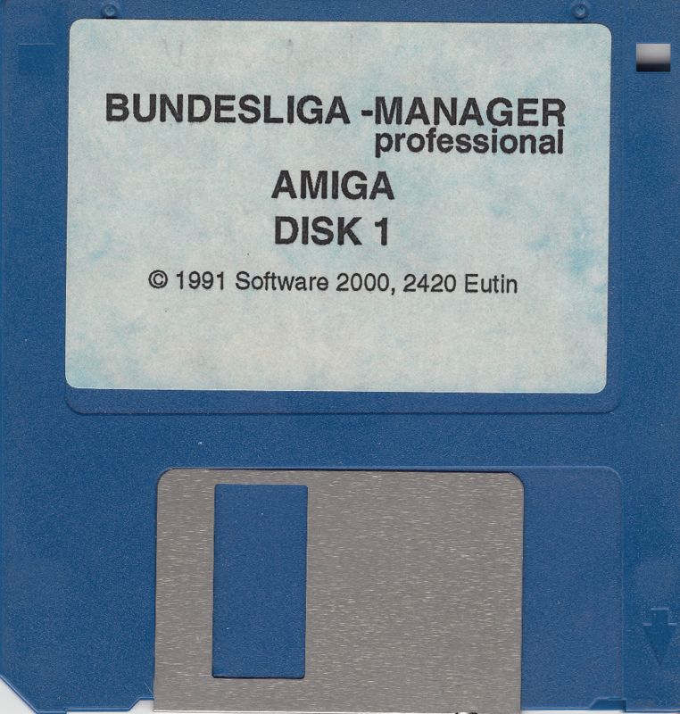 Bundesliga Manager Professional cover or packaging material - MobyGames