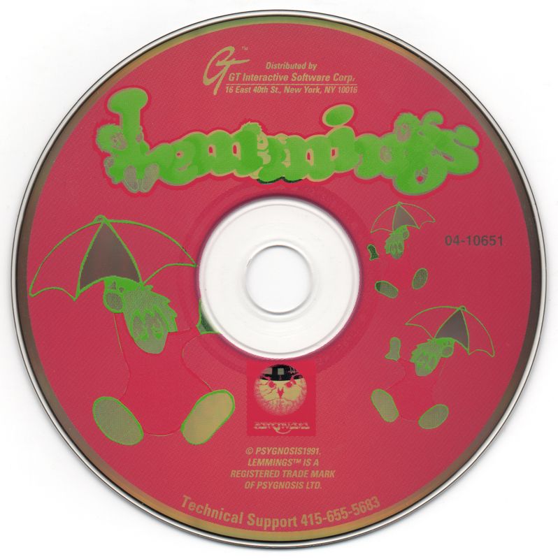 Lemmings cover or packaging material - MobyGames