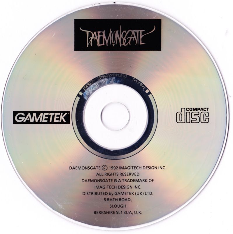 Daemonsgate cover or packaging material - MobyGames