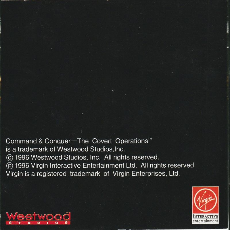 Command & Conquer: The Covert Operations cover or packaging material ...