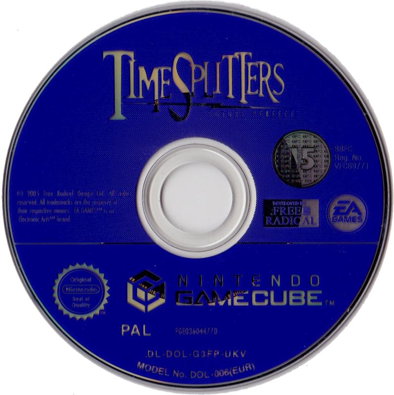 TimeSplitters: Future Perfect cover or packaging material - MobyGames