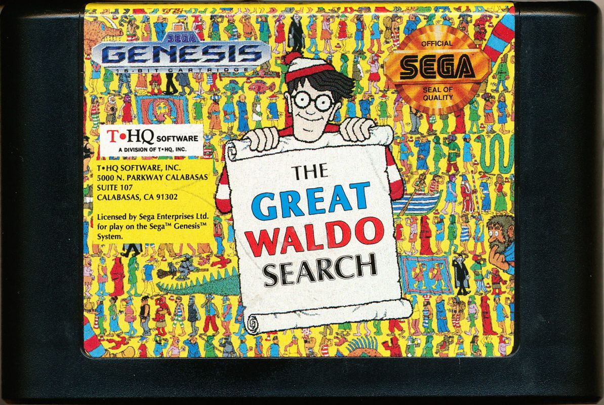 The Great Waldo Search cover or packaging material - MobyGames