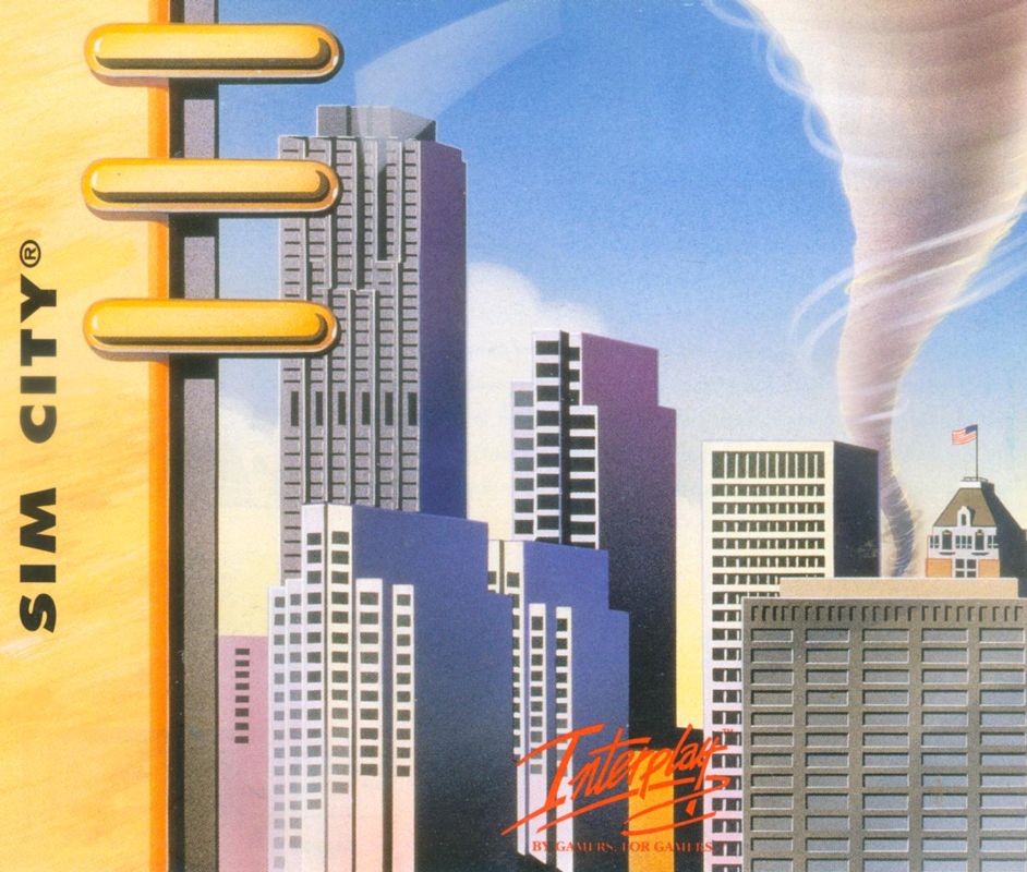 SimCity: Enhanced CD-ROM cover or packaging material - MobyGames
