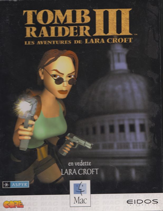 Tomb Raider III: Adventures of Lara Croft cover or packaging material ...