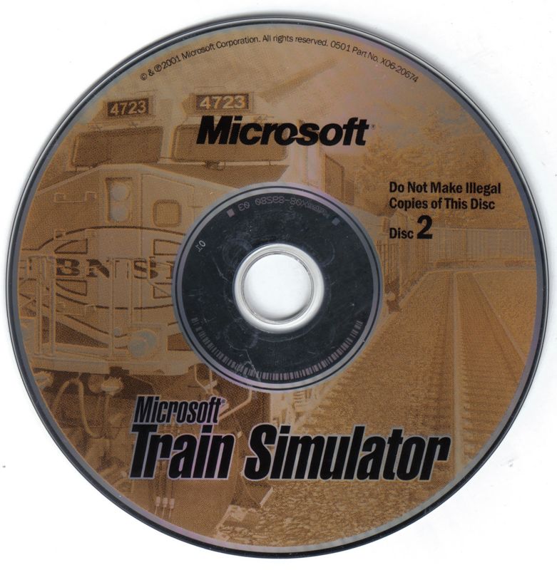 Microsoft Train Simulator cover or packaging material - MobyGames