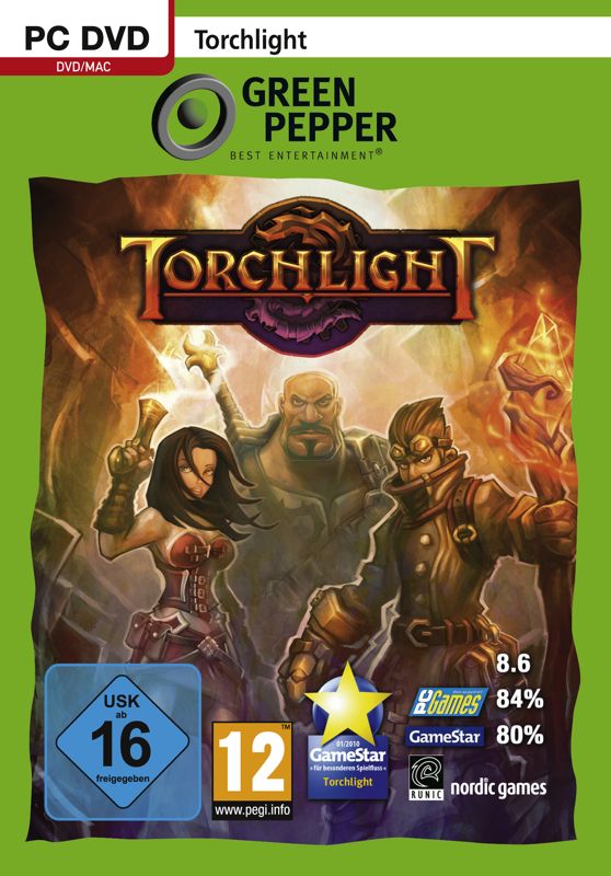 Torchlight cover or packaging material - MobyGames