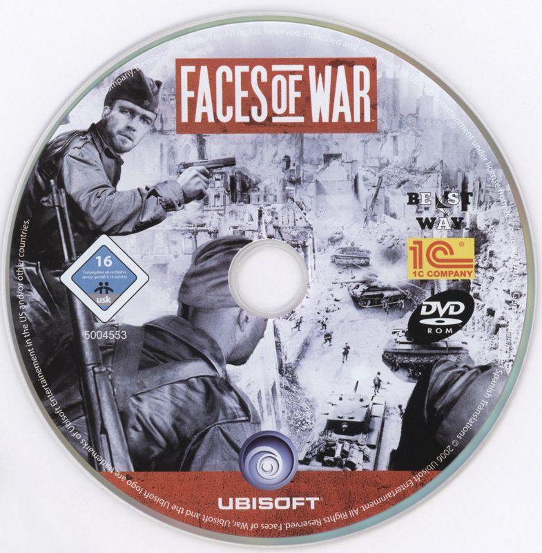 Faces of War cover or packaging material - MobyGames