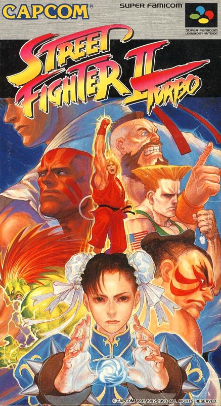 Street Fighter II Turbo cover or packaging material - MobyGames