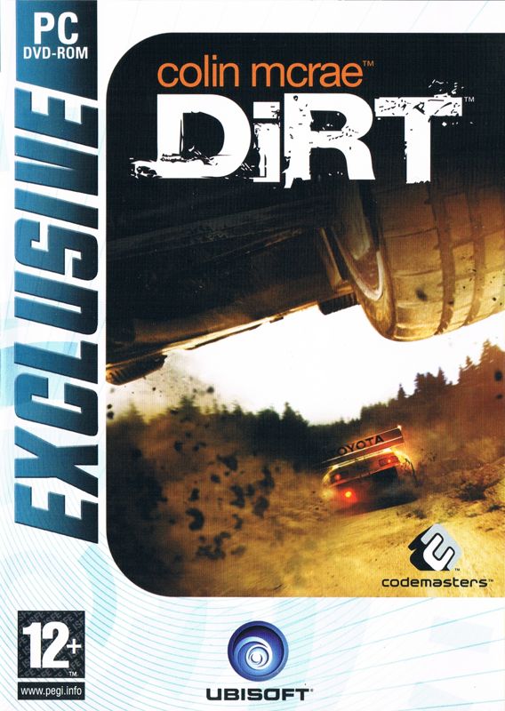 DiRT cover or packaging material - MobyGames