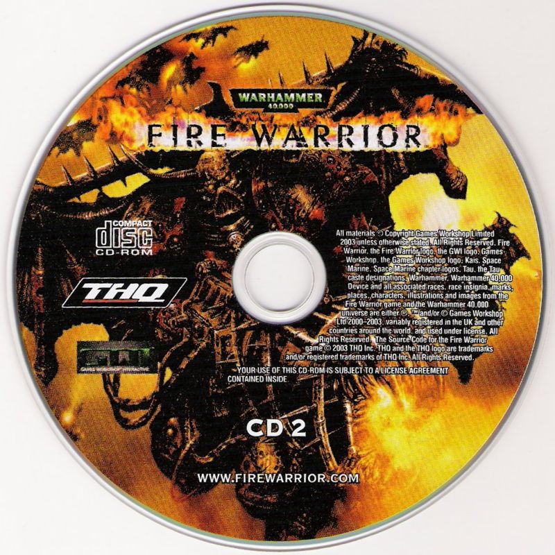 Warhammer 40,000: Fire Warrior cover or packaging material - MobyGames