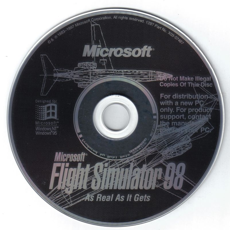 Microsoft Flight Simulator 98 cover or packaging material - MobyGames