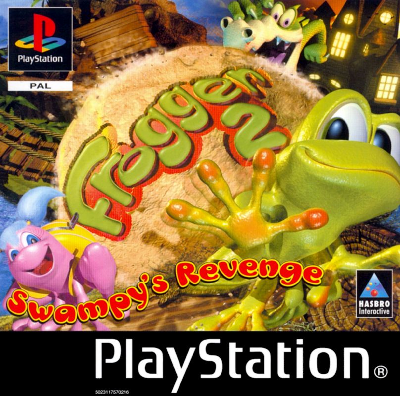 Frogger 2: Swampy's Revenge cover or packaging material - MobyGames