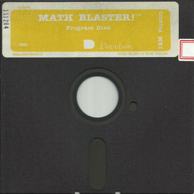 Math Blaster! cover or packaging material - MobyGames