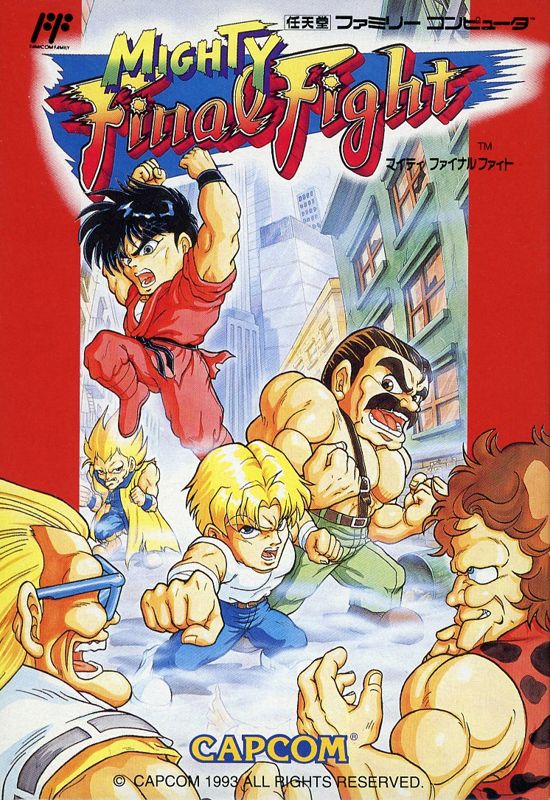 Mighty Final Fight cover or packaging material - MobyGames