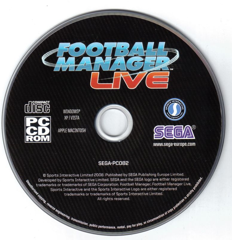 Football Manager Live cover or packaging material - MobyGames