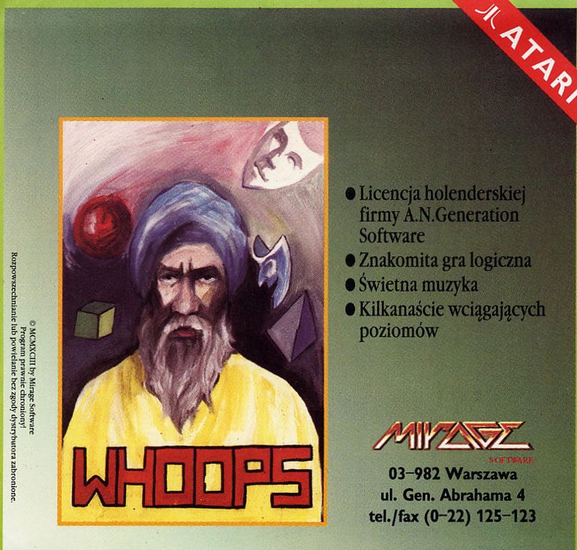 Whoops! (1992) - MobyGames