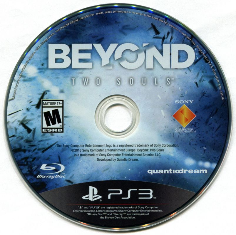 Beyond: Two Souls cover or packaging material - MobyGames