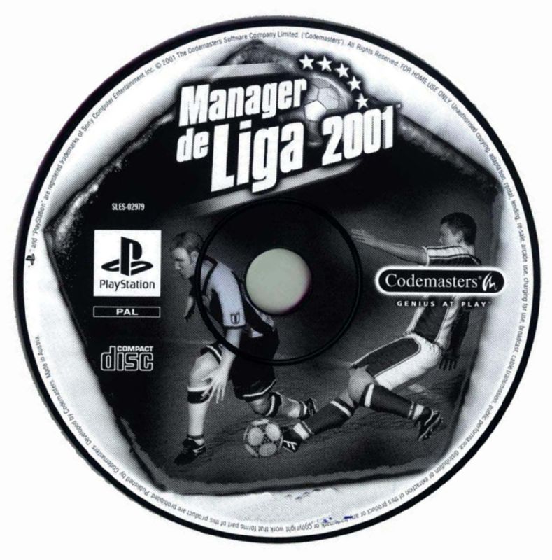 LMA Manager 2001 cover or packaging material - MobyGames