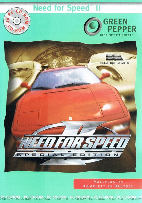 Need for Speed II: SE cover or packaging material - MobyGames