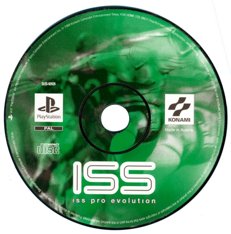 ISS Pro Evolution cover or packaging material - MobyGames