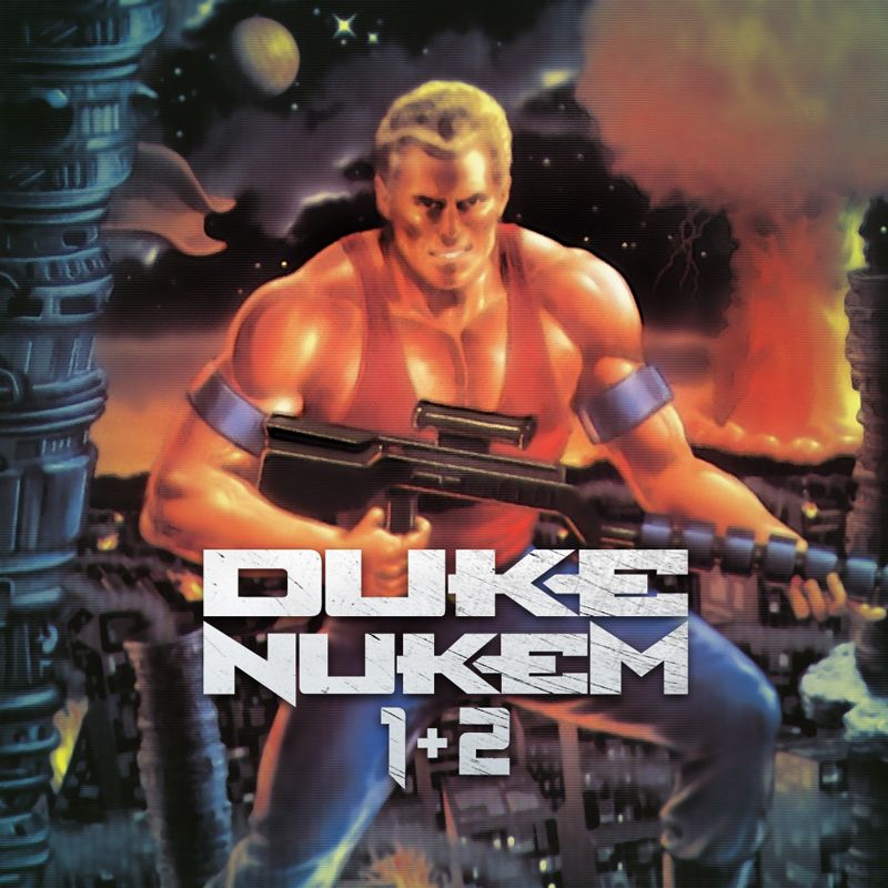 Duke Nukem 1+2 cover or packaging material - MobyGames