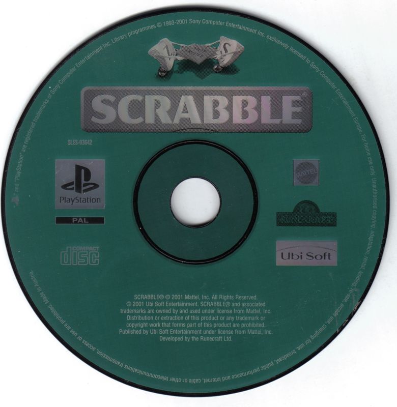 Scrabble cover or packaging material - MobyGames