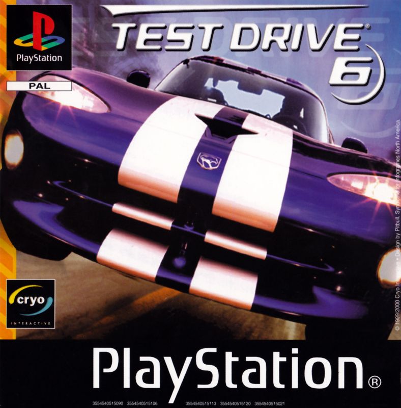 Test Drive 6 cover or packaging material - MobyGames